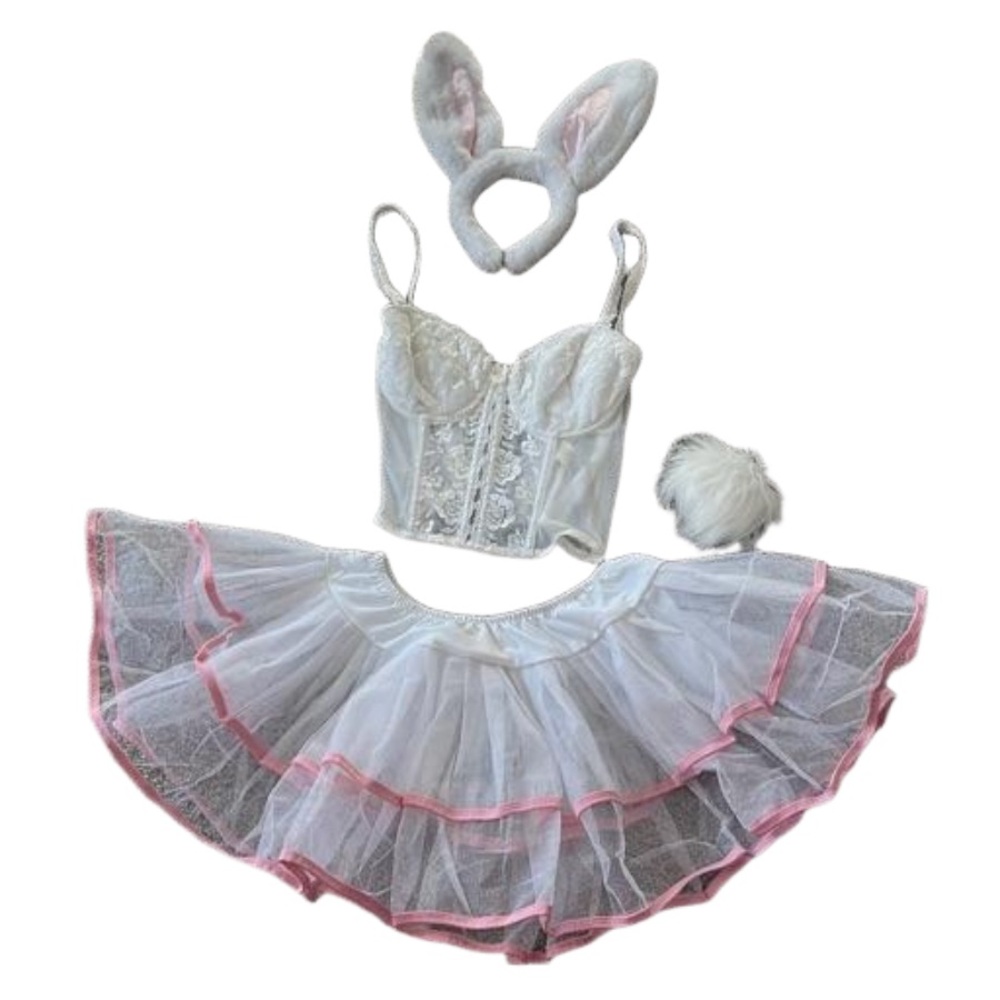 Little White Rabbit Halloween Costume Gem 0009